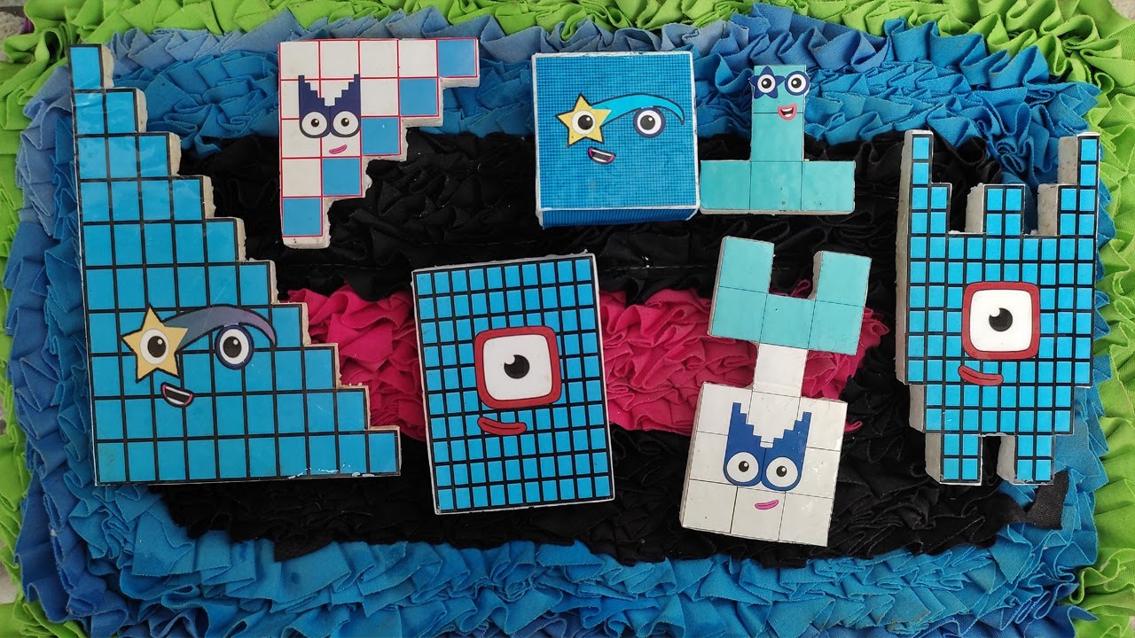 Looking For Numberblocks Puzzle Tetris New 5000 CUBE ASMR Numberblocks ...