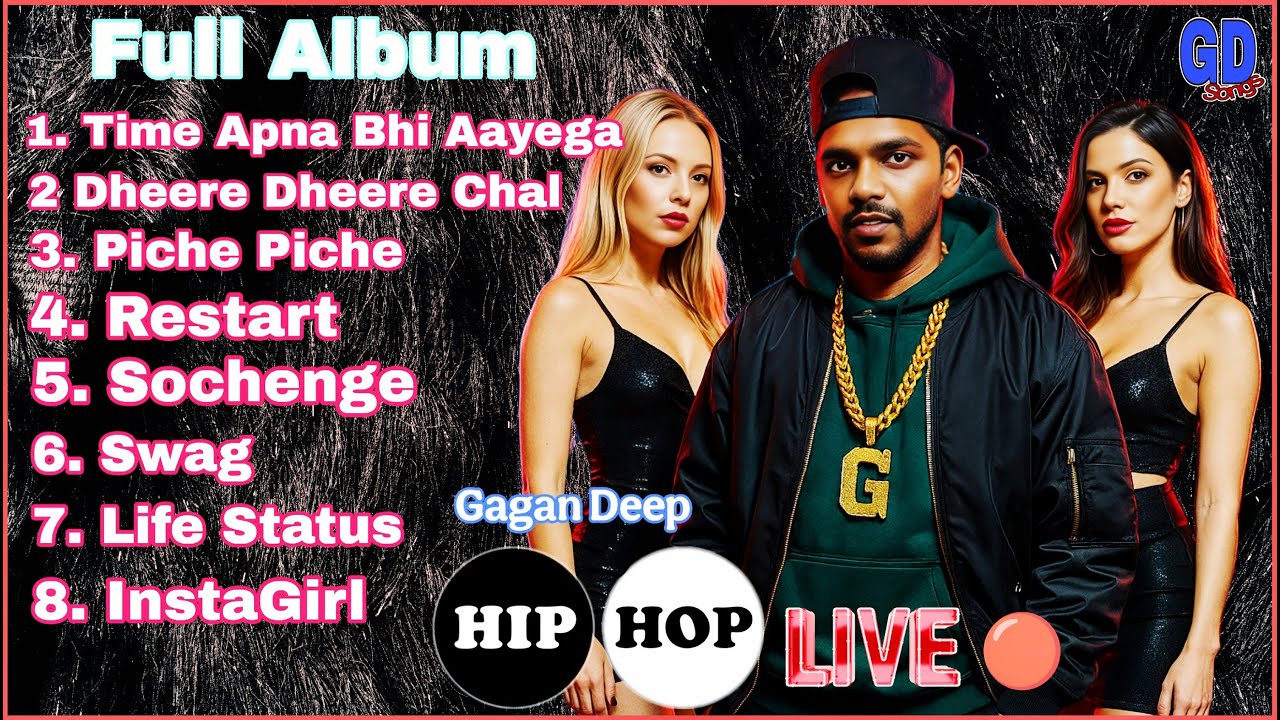 Desi Hip Hop Full Album 🔴 Live Stream - Indian Rap Song Music - YouTube