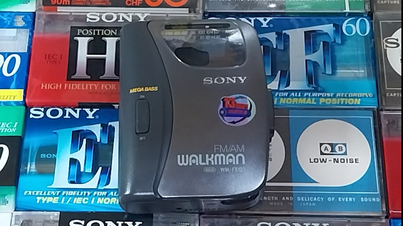SONY WALKMAN WM-FX123 cassette player Fm/Am radio (1996) - YouTube