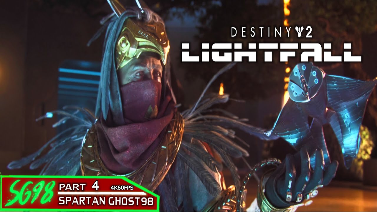 Destiny 2 LIGHTFALL: Walkthrough Part 4 - 4K60FPS (No Commentary) - YouTube
