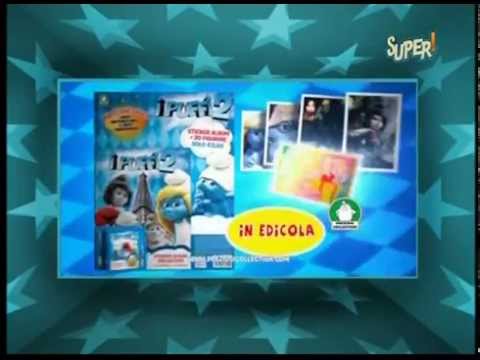 I Puffi 2 il Film - Pubblicità Album di Figurine - Preziosi Collection