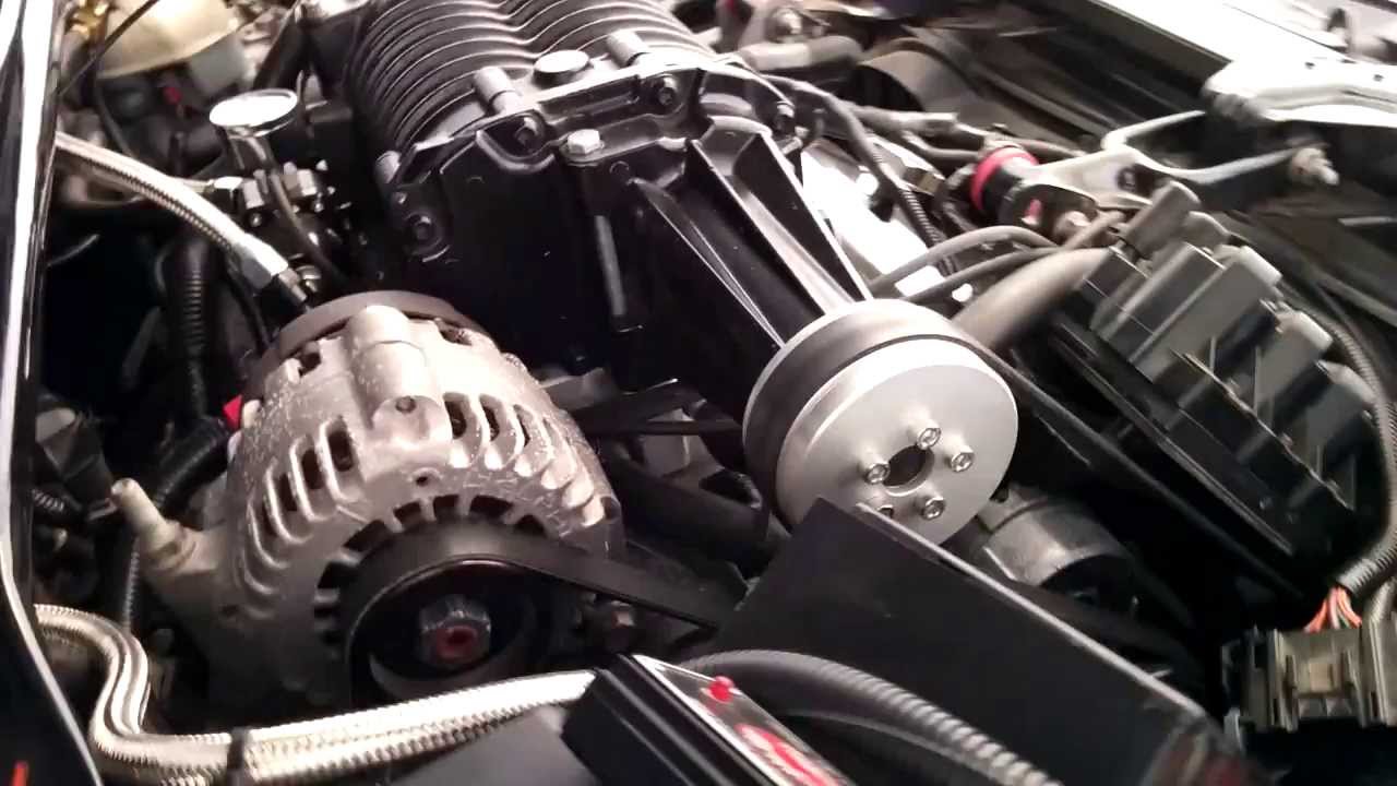 Engine Bay On Supercharged Monte Carlo 3800 Series II YouTube
