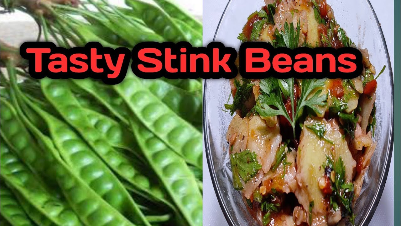 Vlog -11 | Tasty Stink Beans | Stinky Beans Chutney | Petai recipe ...