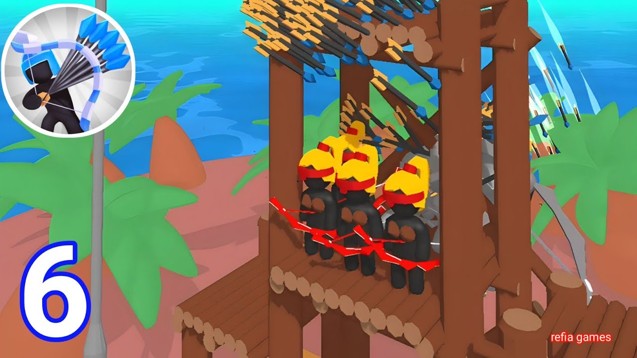 Merge Archers : Castle Defense - Gameplay Walkthrough Part 6 Level 33 ...