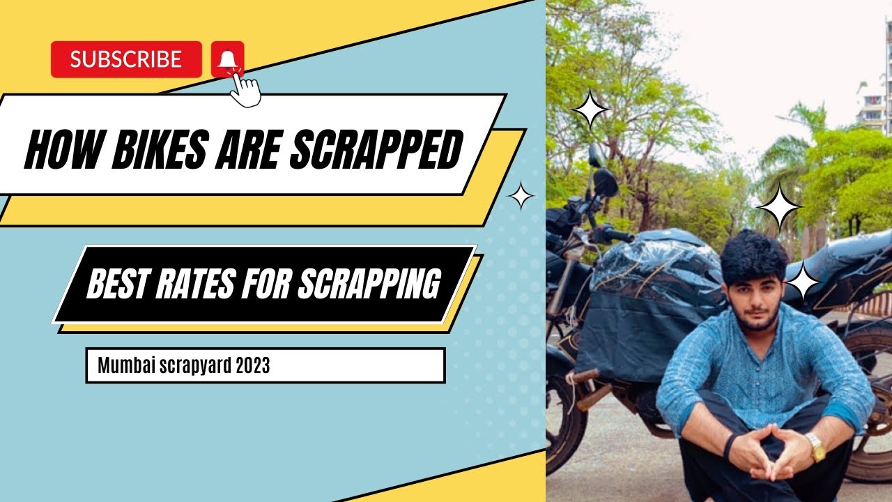 | How to scrap Bikes legally in 2023? | Mumbai Scrapyard | - YouTube