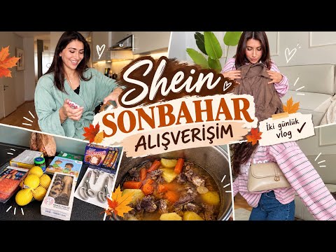 DEV SHEİN ALIŞVERİŞİM🛍️2 GÜNLÜK DOLU DOLU VLOG💘