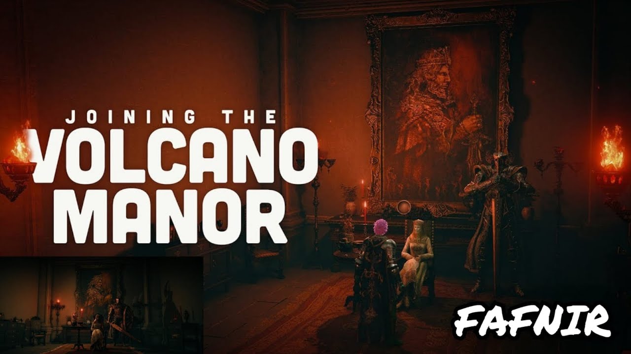 The ABSOLUTE BEST Way to Access Volcano Manor AND MT. Gelmir map On ...