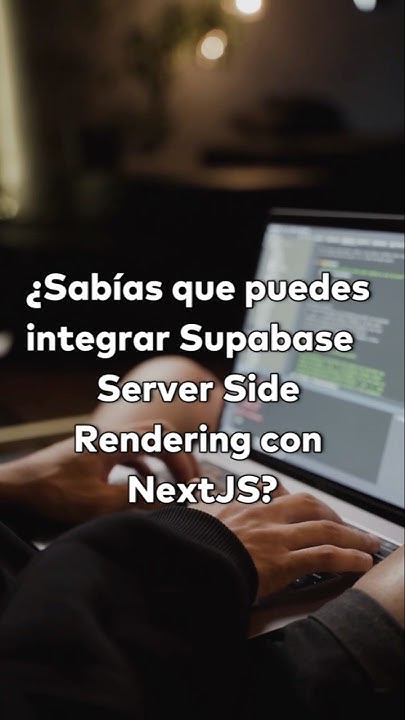 🚀 CONOCIAS la libreria @supabase/ssr y SU USO en Nextjs? #programming - YouTube