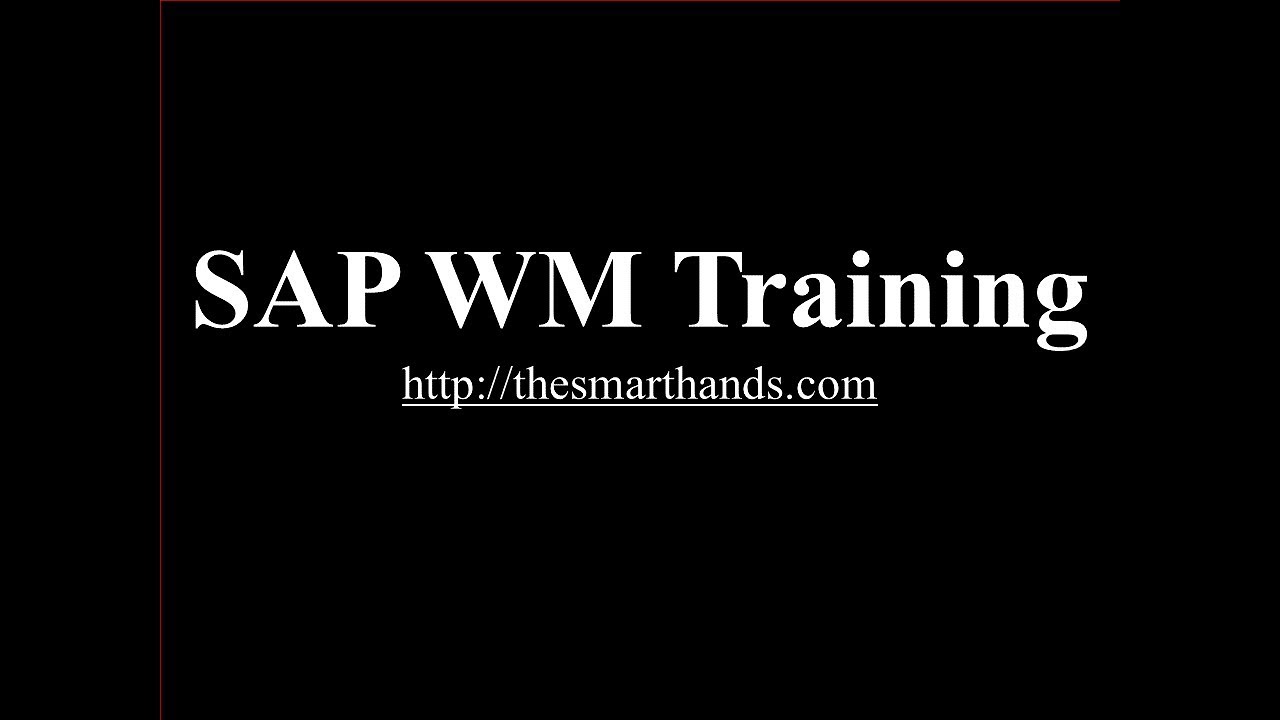 SAP WM Training - Overview of Organizational Structure (Video 4) | SAP ...