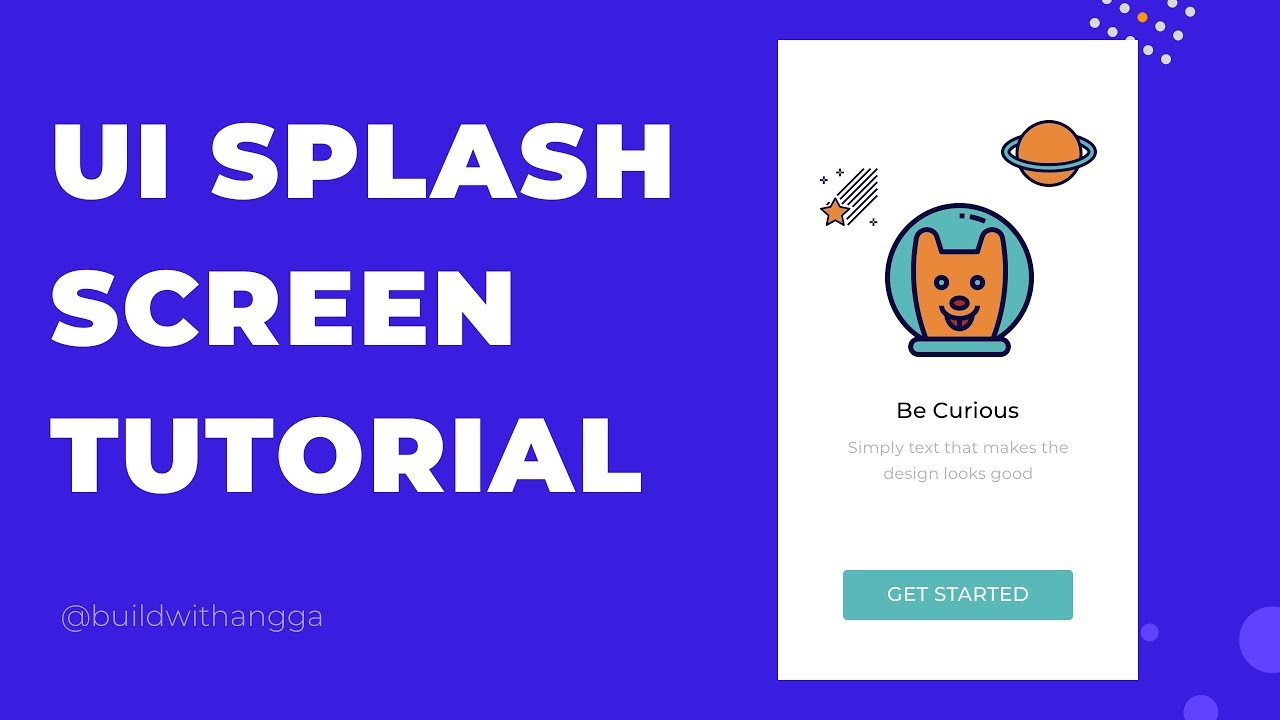 Cara Design Splash Screen — Tutorial Android Studio - YouTube