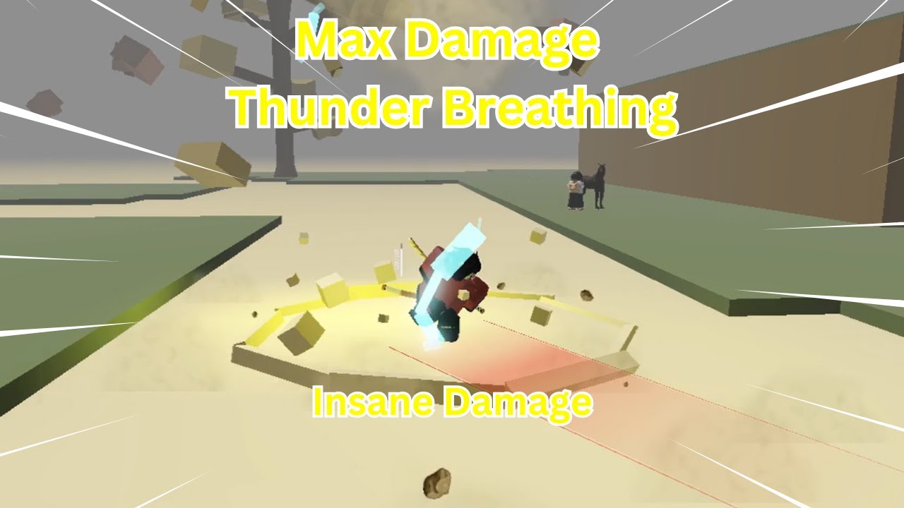 Max Thunder Breathing Showcase[Project Slayers] - YouTube