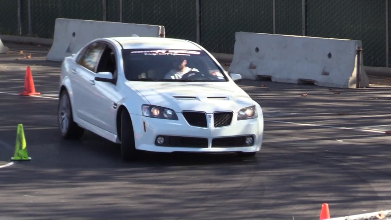 Jorge Martinez's Pontiac G8 GXP's 1st-Run @ Good Guys Autocross: 11/13 ...