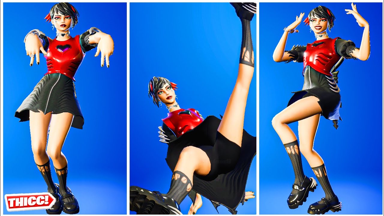 New Fortnite Folly Skin Showcase Cute ππ Best Tiktok Emotes And Dances