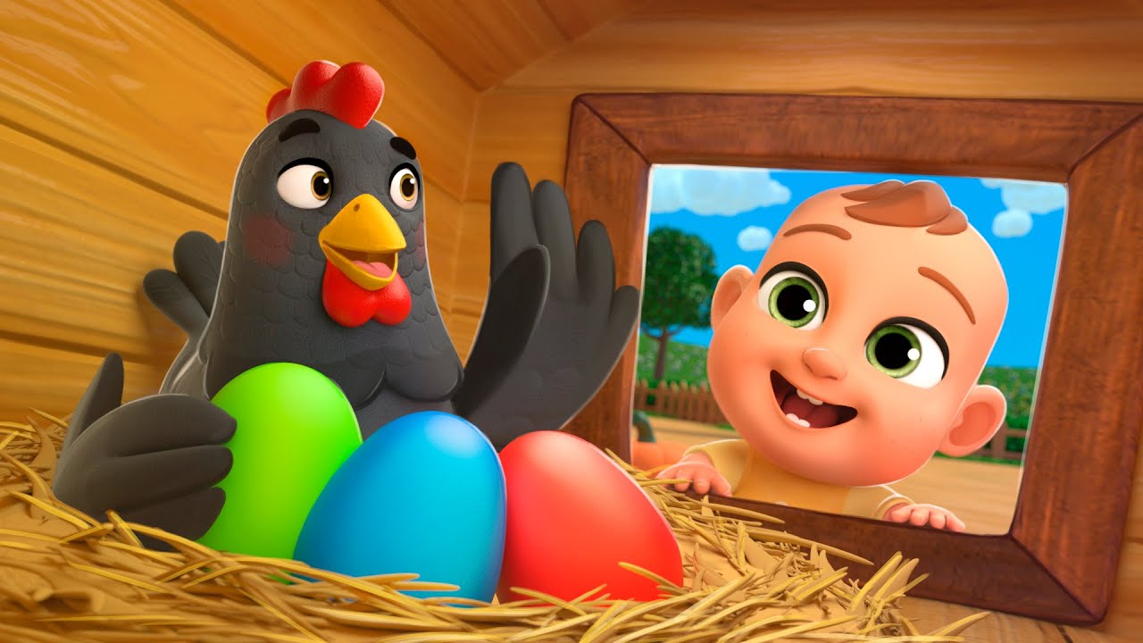 Cluck Cluck My Black Hen Song | Nursery Rhymes & Kids Songs - YouTube