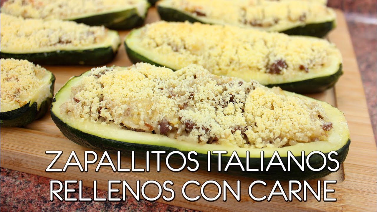 Zapallos Italianos #Recetas13C: Zapallo Italiano Relleno De Verduras