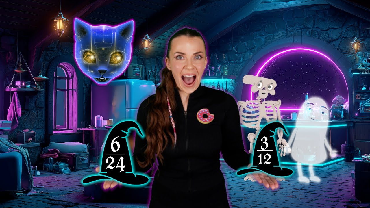 Spooky HALLOWEEN ESCAPE ROOM | Equivalent Fractions - YouTube