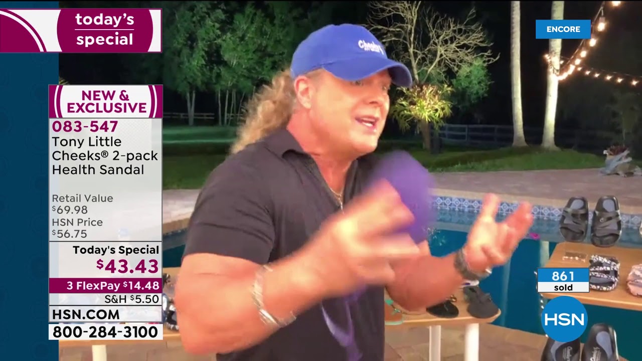 HSN | Tony Little Cheeks Footwear 06.19.2020 - 02 AM - YouTube