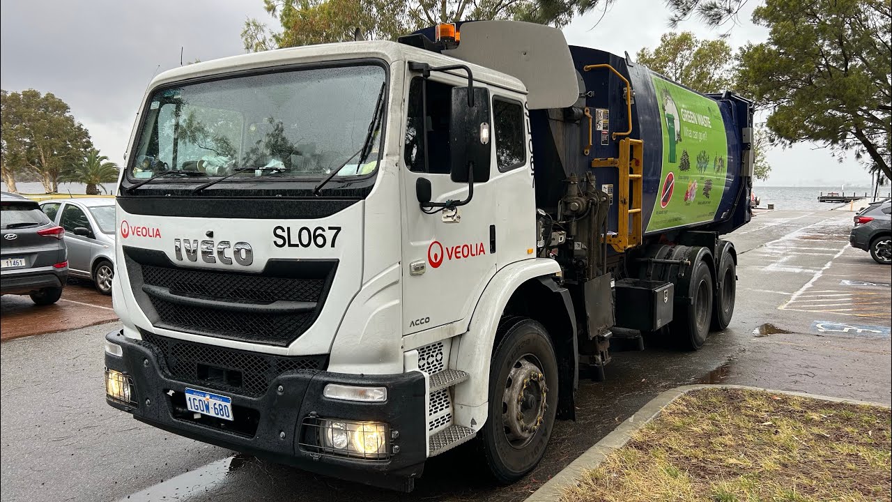 Perth Garbage (SL067) *Joondalup Greens truck* - YouTube
