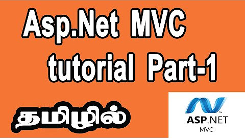 Asp.Net MVC tutorial - YouTube
