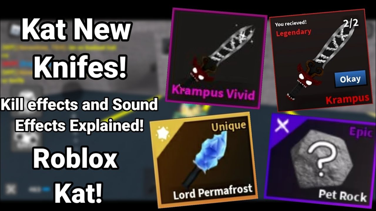 New Knifes Added! || Kill effects and Sound effects Explained ...