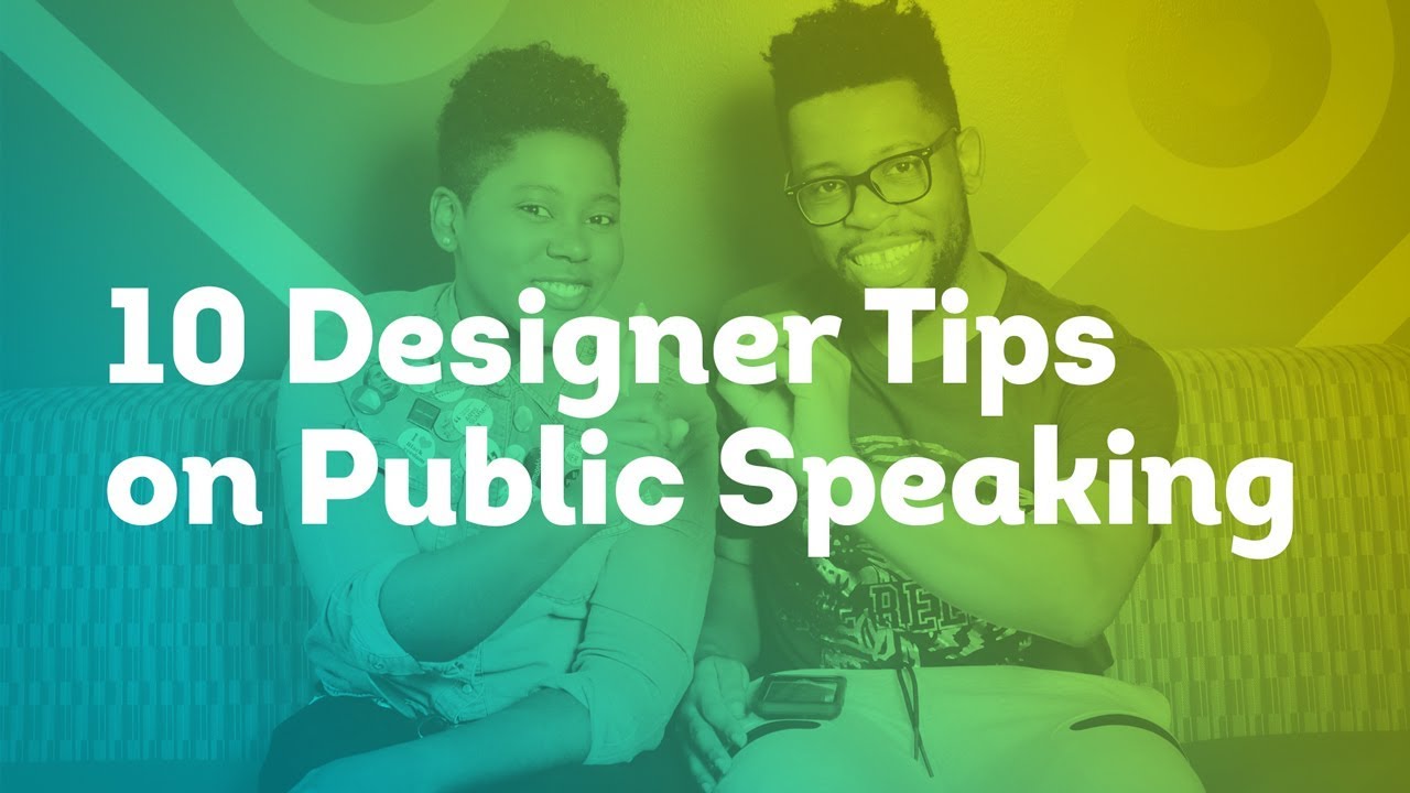 10 Designer Tips on Public Speaking - YouTube
