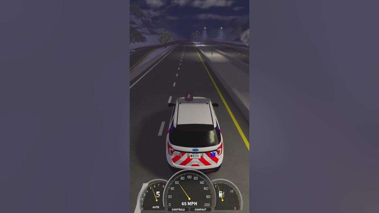 FD PARAMEDIC SUV TOP SPEED RUN?!! *ROBLOX ER:LC* #Shorts #Roblox - YouTube