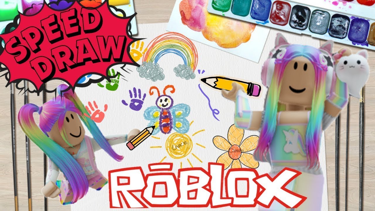 Roblox - BATALHA DE DESENHO COM A ISIS E CHLOE WORLDBLOX (Roblox ...