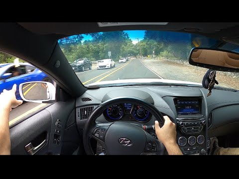 2015 Hyundai Genesis Coupe 3.8 Ultimate | POV Test Drive