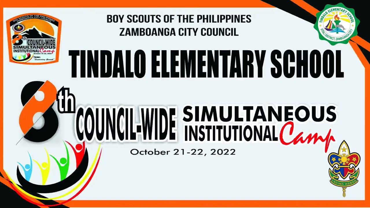 8th Council-Wide Simultaneous Institutional Camp October 2022 #DAY - 0 ...