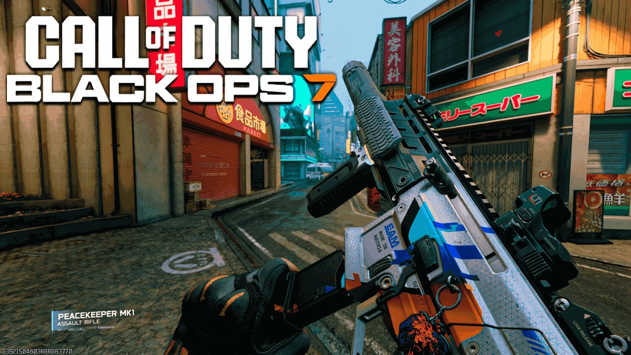 Call Of Duty Black Ops 7: Multiplayer Peacekeeper MK1 Gameplay Max ...