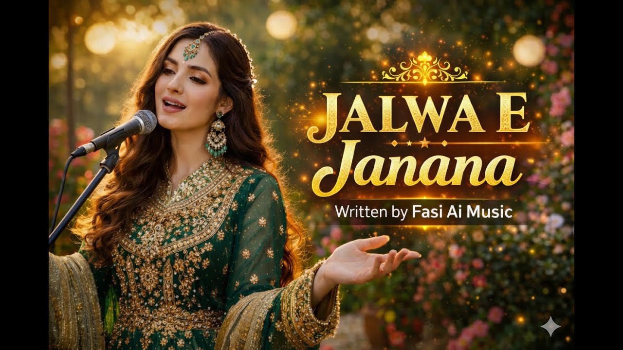 Jalwa E Janana | Beautiful Farsi Song | AI Female Vocal | Fasi Ai Music ...