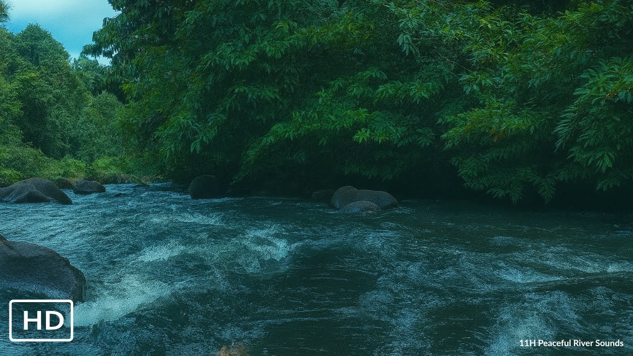 Gentle Blue Water Flow – Sleep Tight with Nature Sound - YouTube