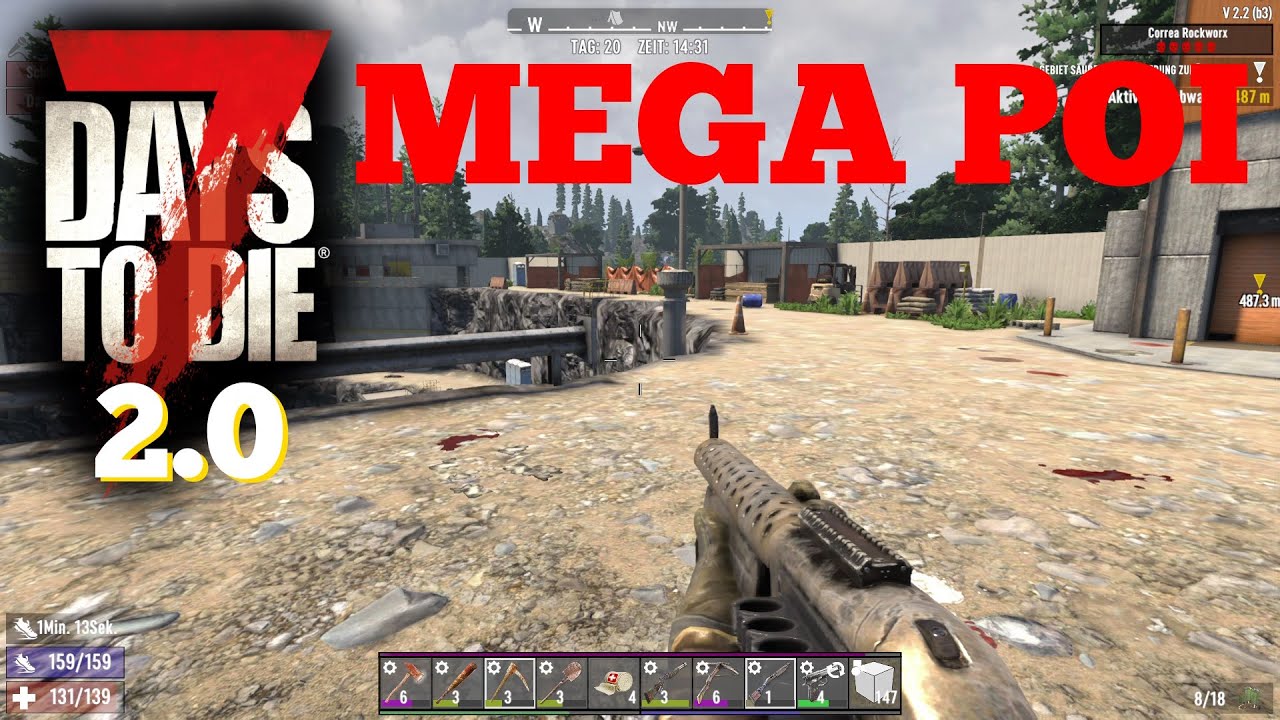 MEGA POI's ☣ 7 Days to 2.0 gameplay deutsch #58 [2025] - YouTube