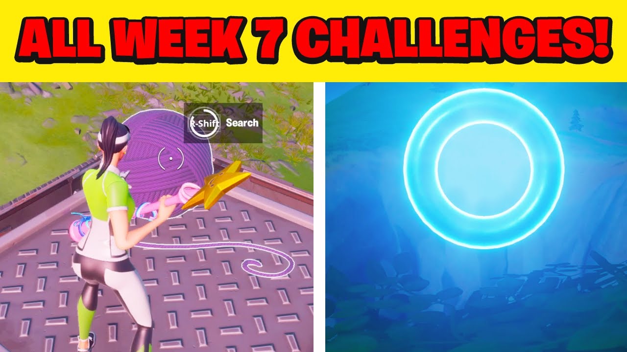 ALL WEEK 7 CHALLENGES GUIDE! - Fortnite Chapter 2 Season 3 - YouTube