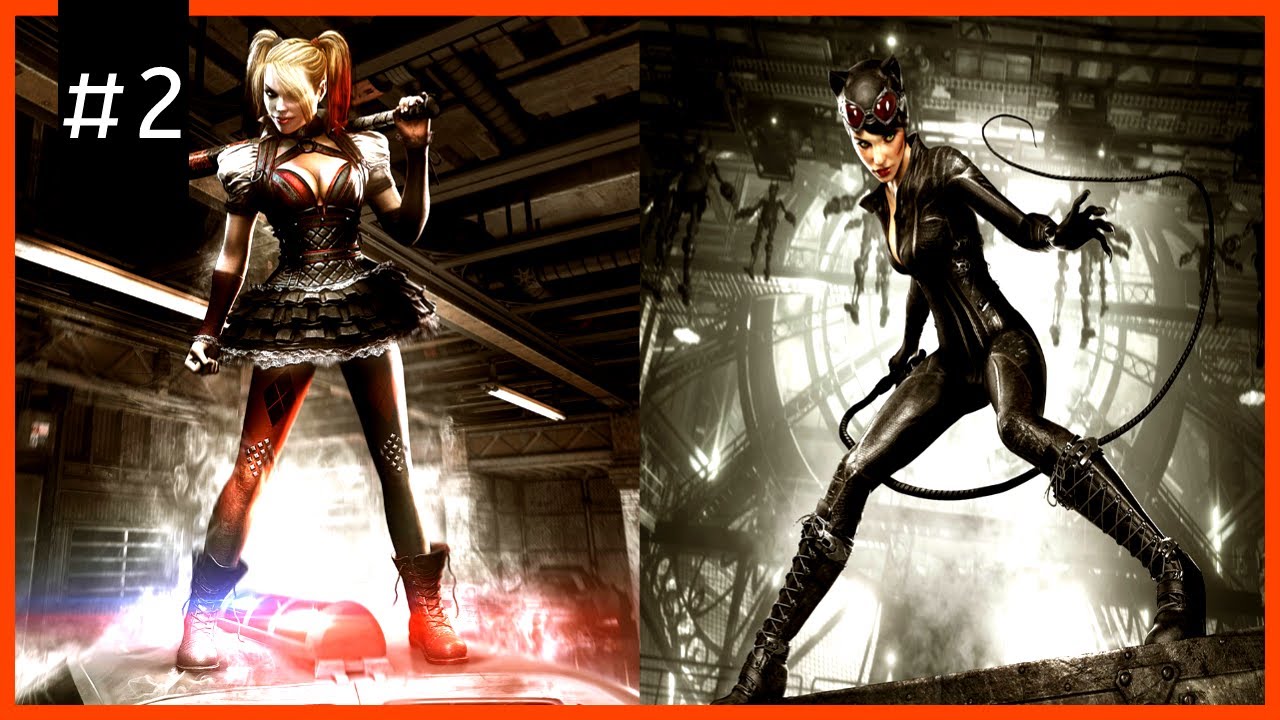 A Thief and a Lunatic (Catwoman, Harley Quinn) | Batman Arkham Knight ...