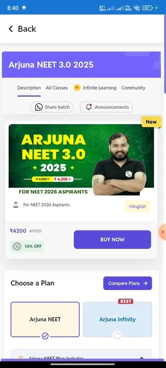 Pw Arjuna Neet 3.0 2025 batch coupon code #pw - YouTube