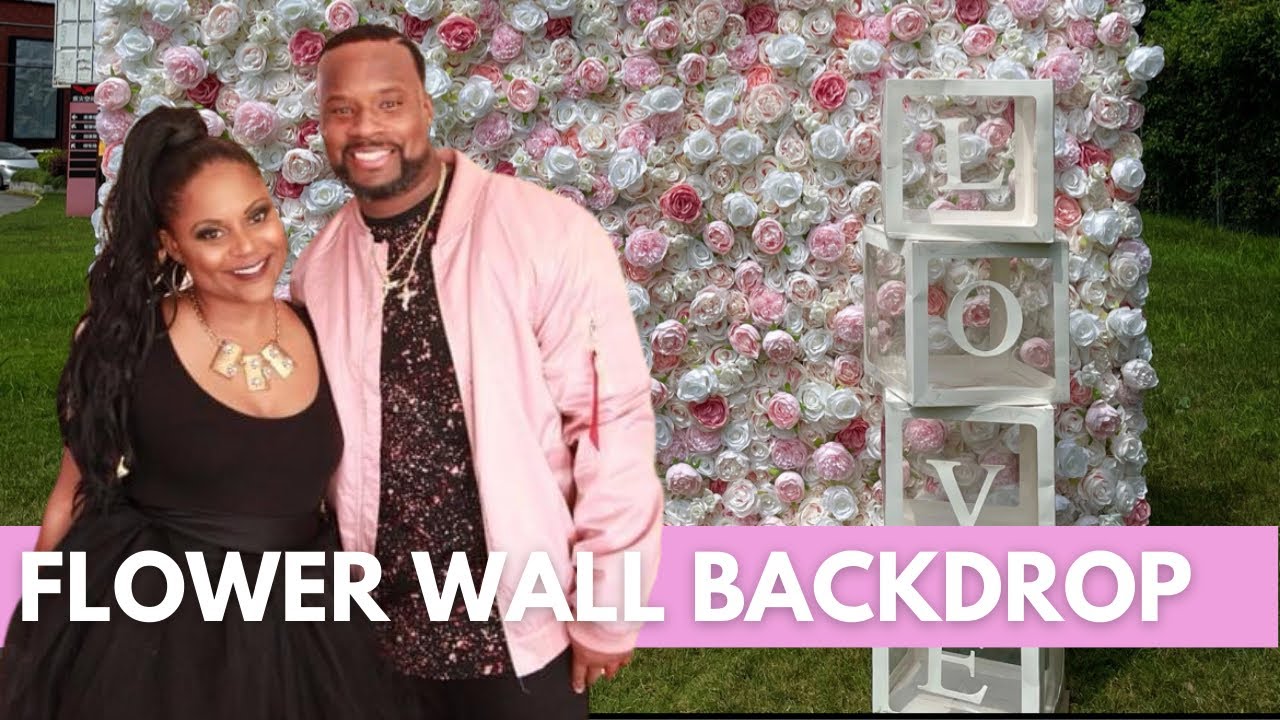 HOW TO DO A FLOWER WALL BACKDROP IN 5 MINUTES EVENT PLANNING LIVING LUXURIOUSLY FOR LESS YouTube HOW TO DO A FLOWER WALL BACKDROP IN 5 MINUTES EVENT PLANNING LIVING LUXURIOUSLY FOR LESS YouTube