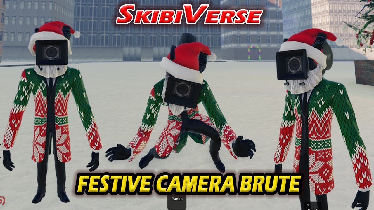CÓMO CONSEGUIR A CAMERA FESTIVE BRUTE MORPH en SKIBIDI VERSE ...