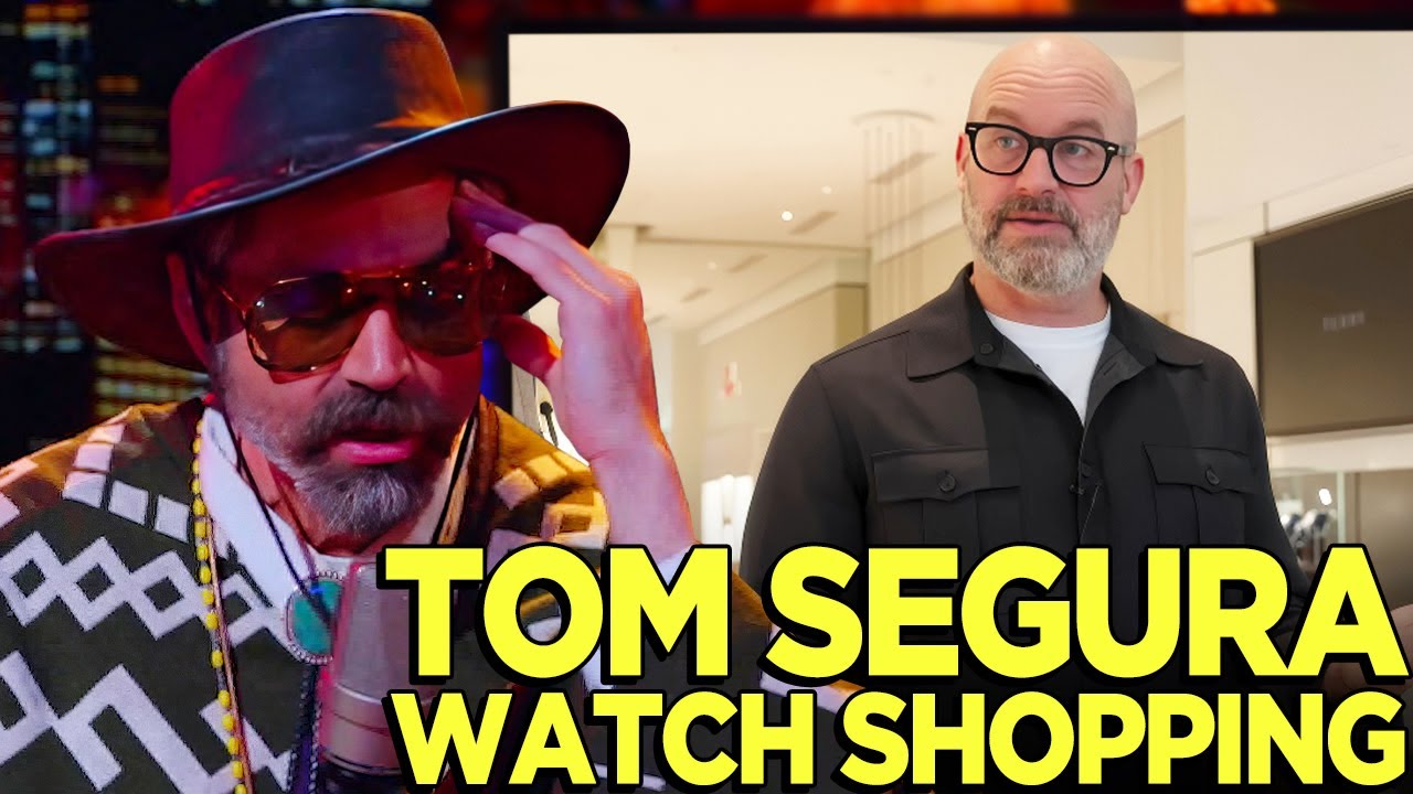 TOM SEGURA WATCH SHOPPING on REDBAR! #redbar #tomsegura #watches - YouTube