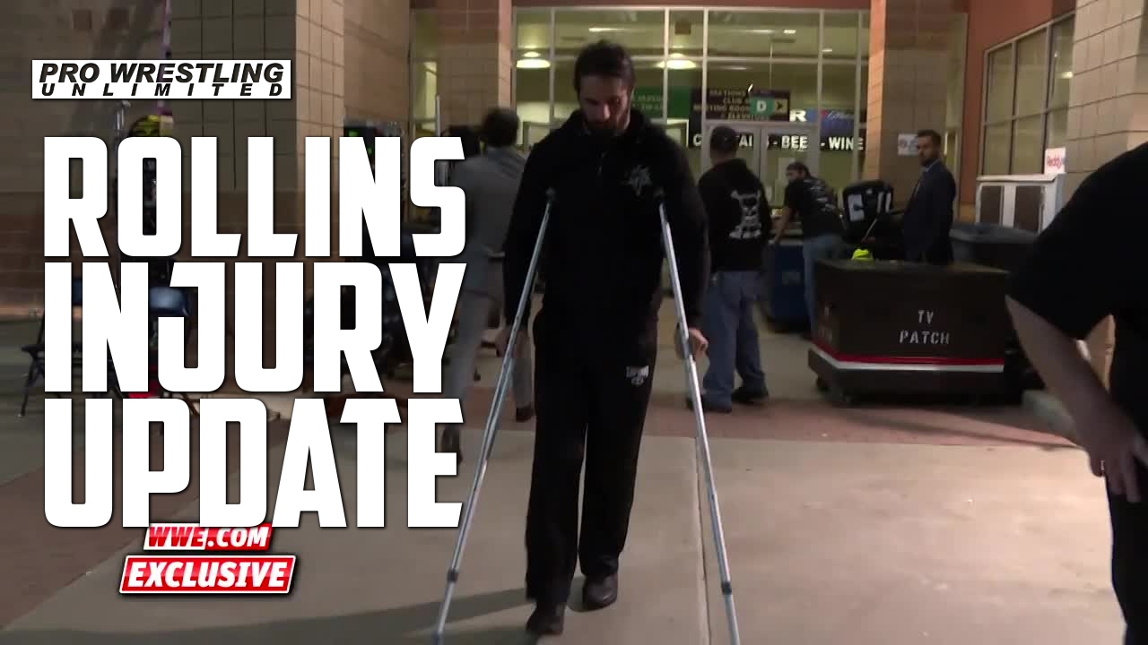 Latest Update On Seth Rollins Knee Injury - YouTube