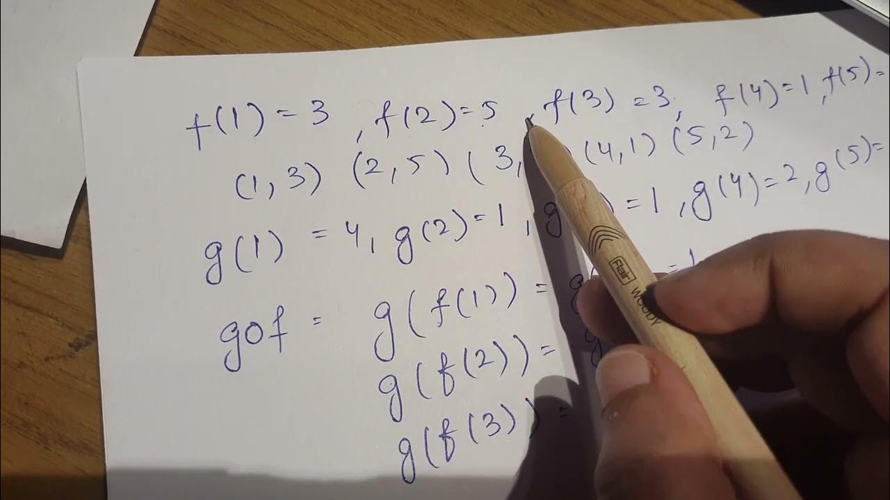 how to solve questions of composition functions #examples #numerical #discrete mathematics - YouTube