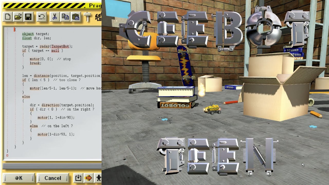 Ceebot-Teen #1 - Движение - YouTube