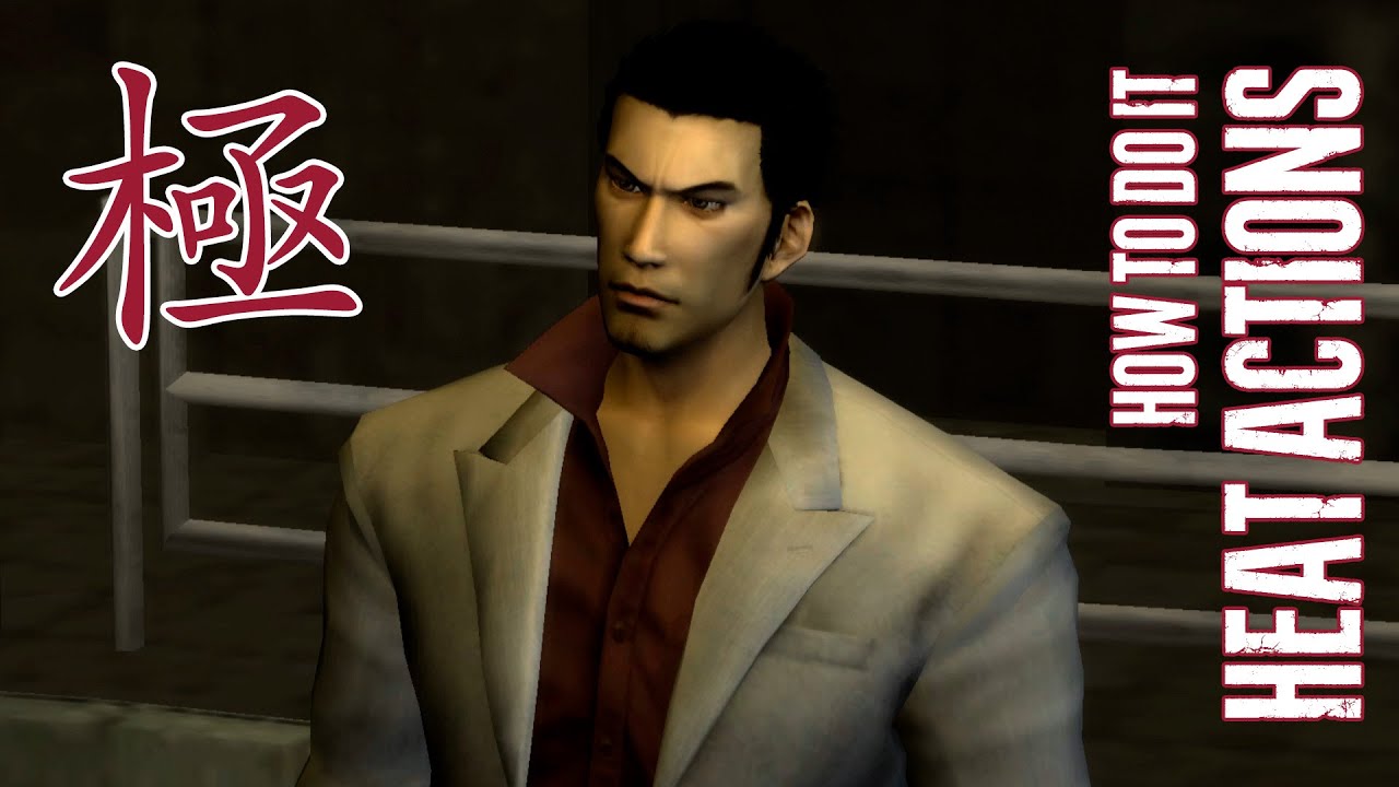 Kazuma Kiryu / Heat Actions / How to do it / Yakuza 1 HD - YouTube