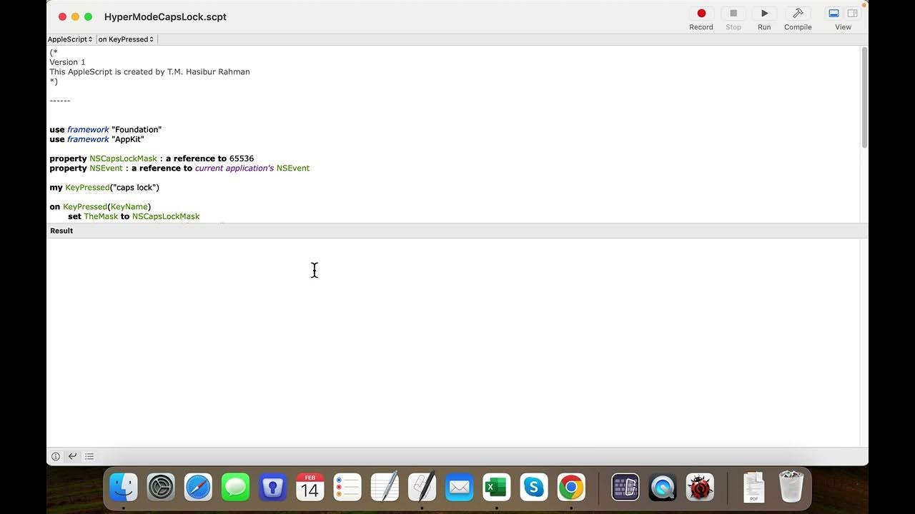 AppleScript Automation: Get Notified When Caps Lock is On | Hire Me - YouTube