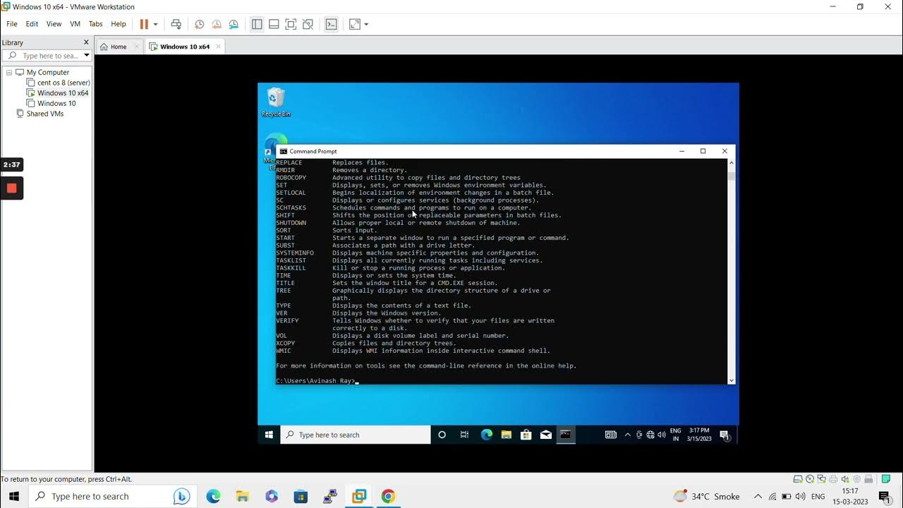 Basic Commands Command Prompt In Beginners Youtube 5472