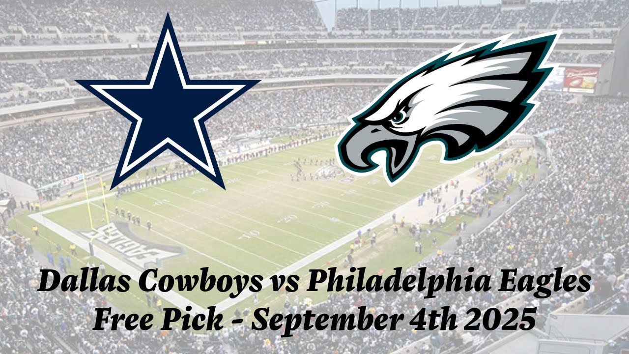 NFL Free Pick | Cowboys vs Eagles Prediction - YouTube