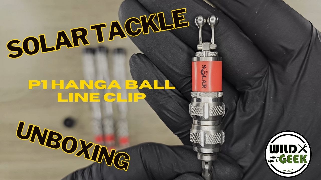 Solar Tackle | P1 HANGA BALL LINE CLIP | Unboxing | A piece of jewelry ...