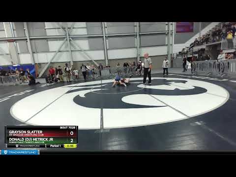 92 Lbs Champ. Round 1 - Grayson Slatter, Mt Spokane Wrestling Club Vs ...