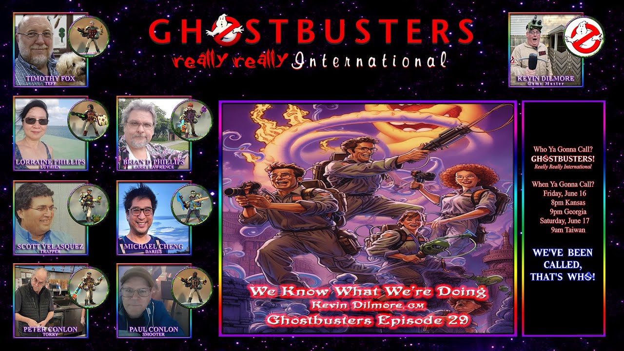 GBI – No. 29 – Ghostbusters RPG Podcast Edition! - YouTube