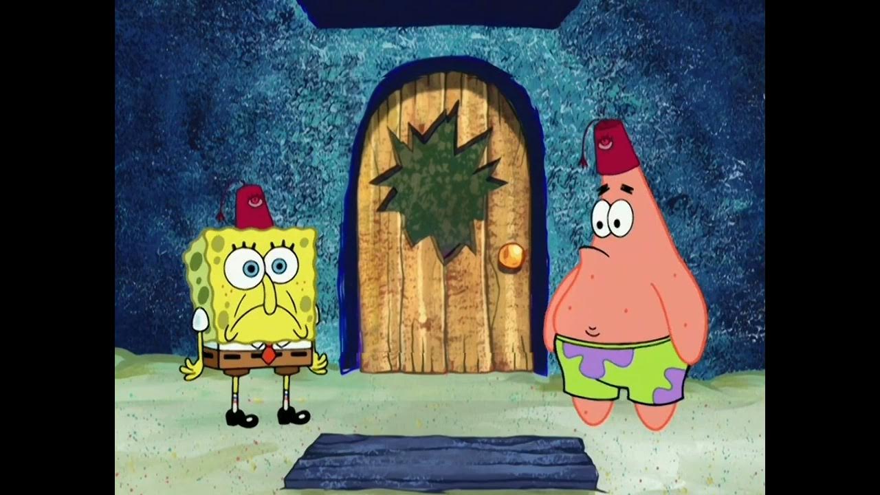 Squidward yells at Spongebob and Patrick then disappears - YouTube